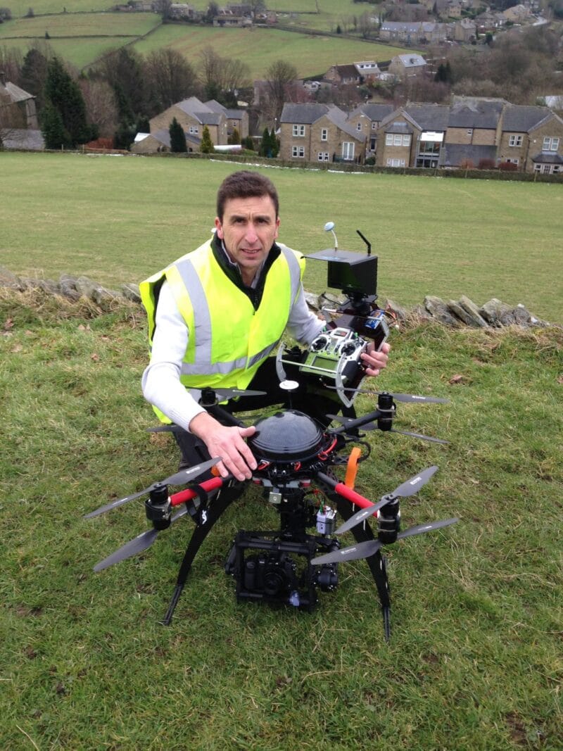 Drone filming & photography using a one person to fly and film | Halo Vue