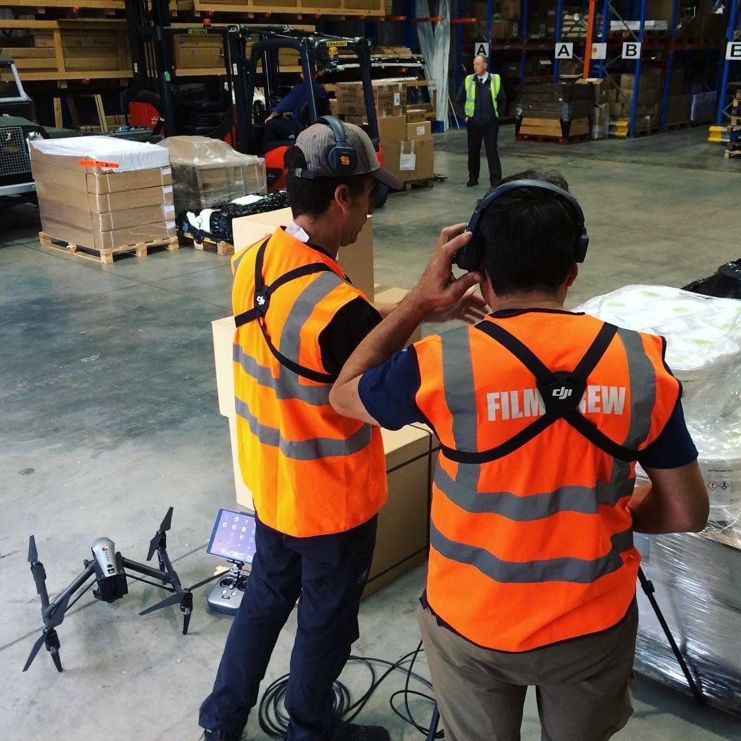Highly experienced two person drone filming camera crew | Halo Vue